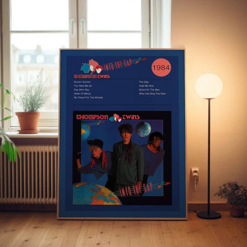 Thompson Twins – Into The Gap Fine Art Album Poster