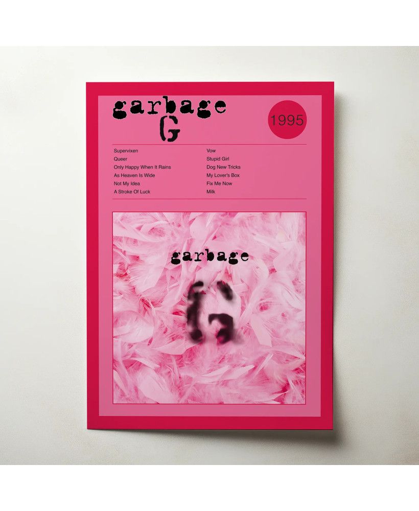 Garbage – Garbage Fine Art Album Poster Wall Art
